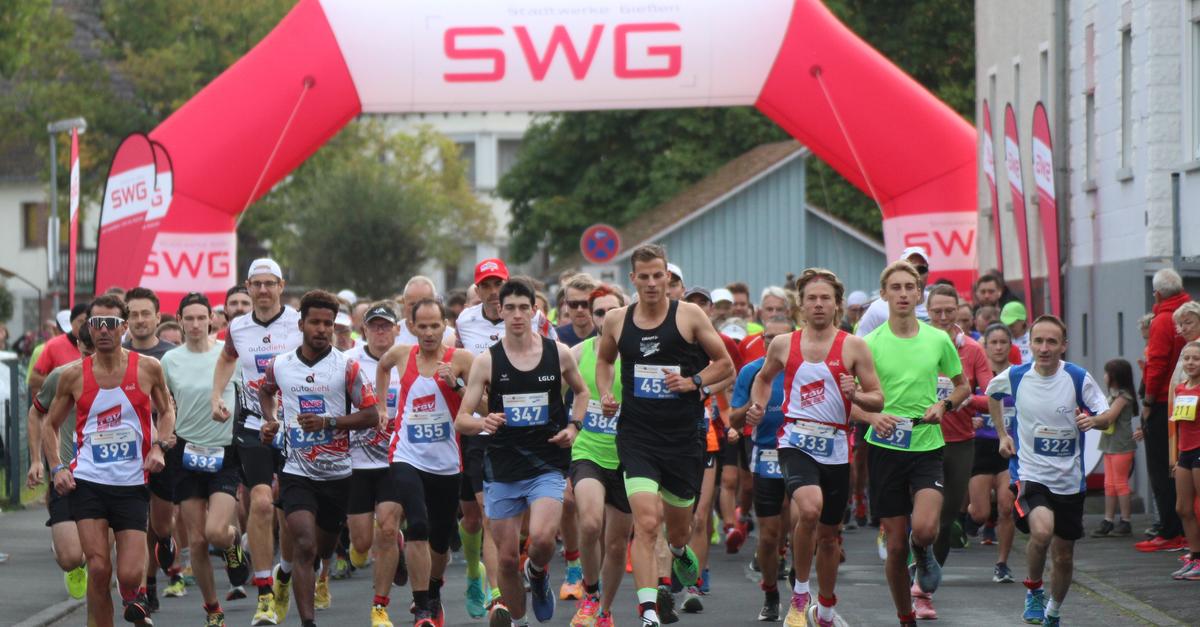 Sven Gaul und Jessica Lewerenz gewinnen Treiser Halbmarathon
